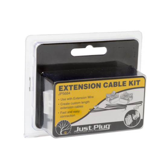 Model Railway Lights from Woodland scenics Just Plug system.