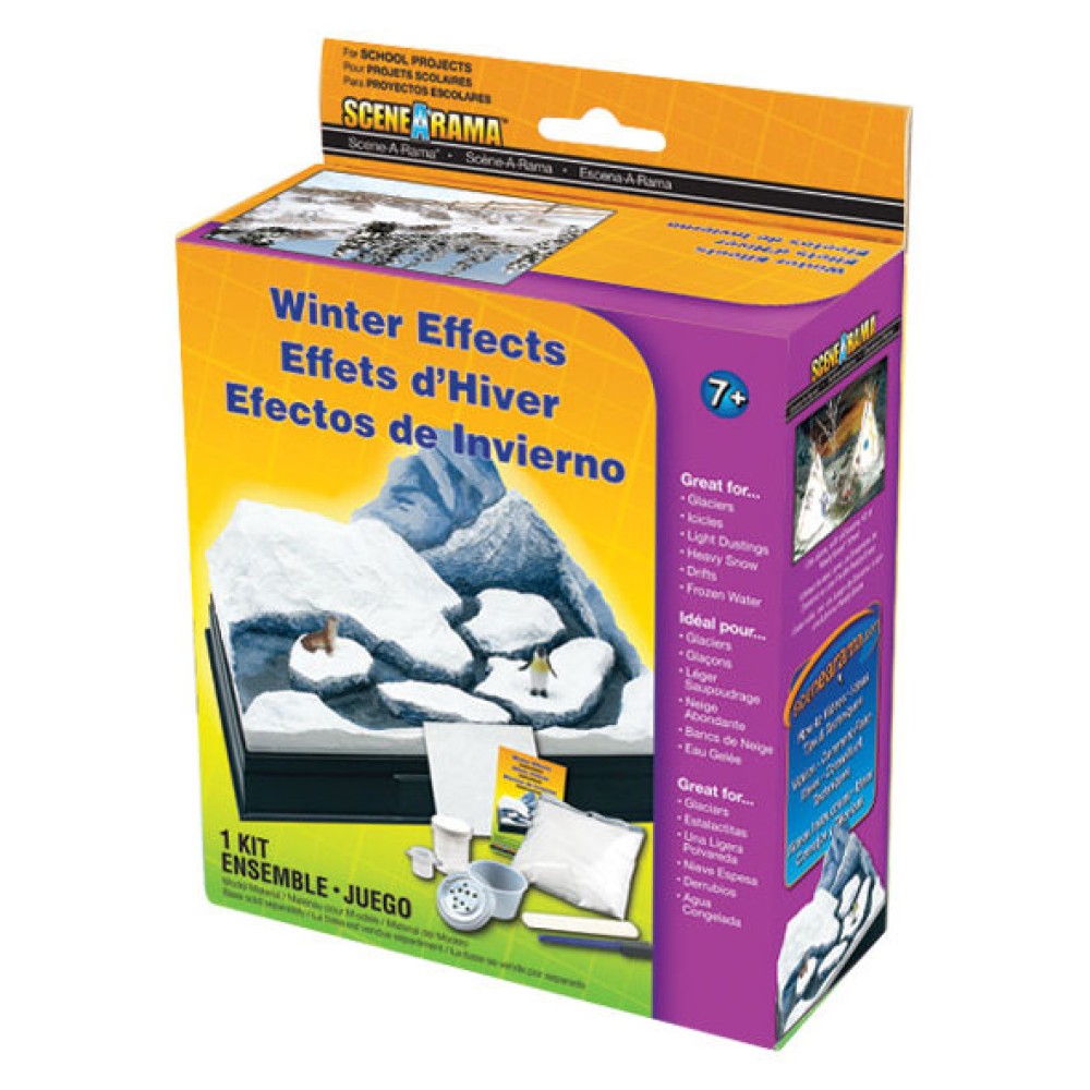 Model Winter and Cold Effects Kit from Woodland Scenics