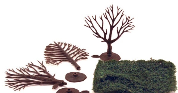 Model Tree Kit Tree Kit 30 - 75mm tall 3 Trees