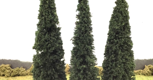 Model trees from Woodland Scenics Forever Green Trees 150mm to 165mm ...