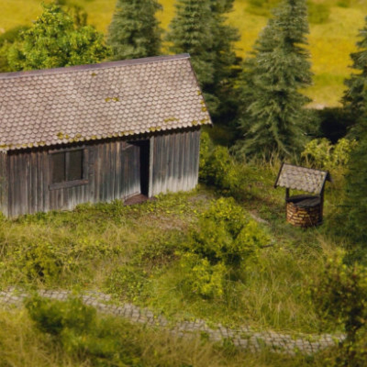 Noch model railway scenery