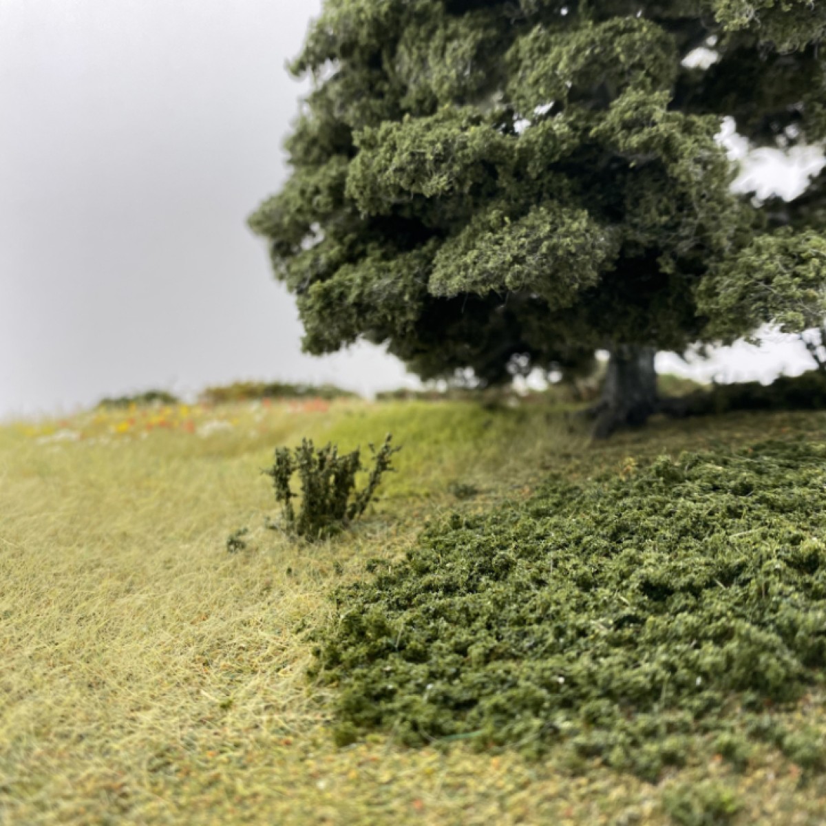 Model Scatter, Flock, Trees and Bushes
