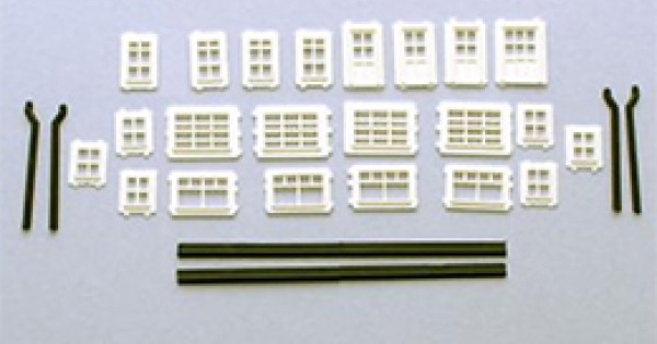 model Building Windows, Doors, Gutters, Etc