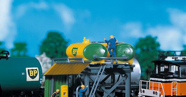 Model railway Diesel Oil Facility OO Faller 120145