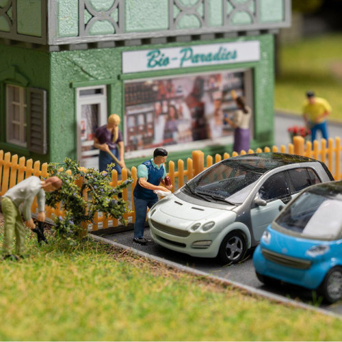 Model Washing line wash day OO