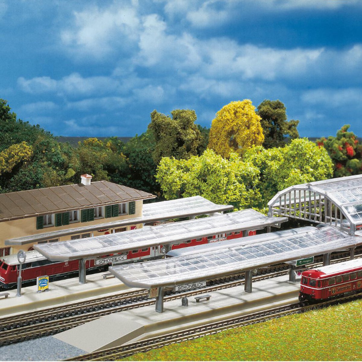 Faller model railway scenery