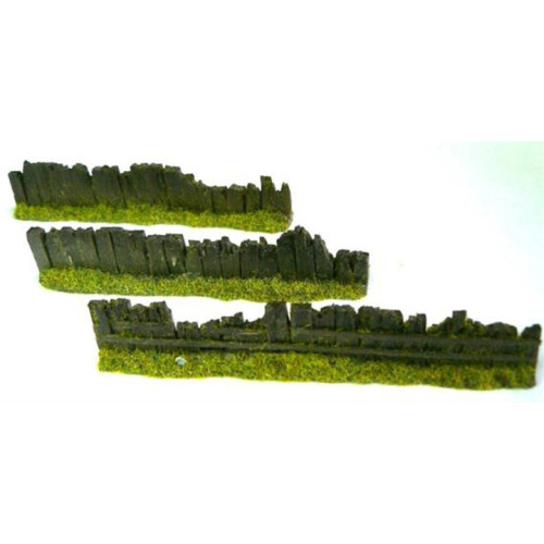 Model Wargame Wooden Fence WWScenics