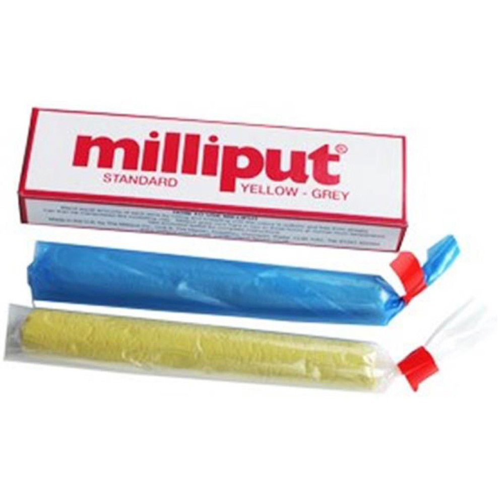 Milliput Two Part Epoxy Putty, Produced in five grades: