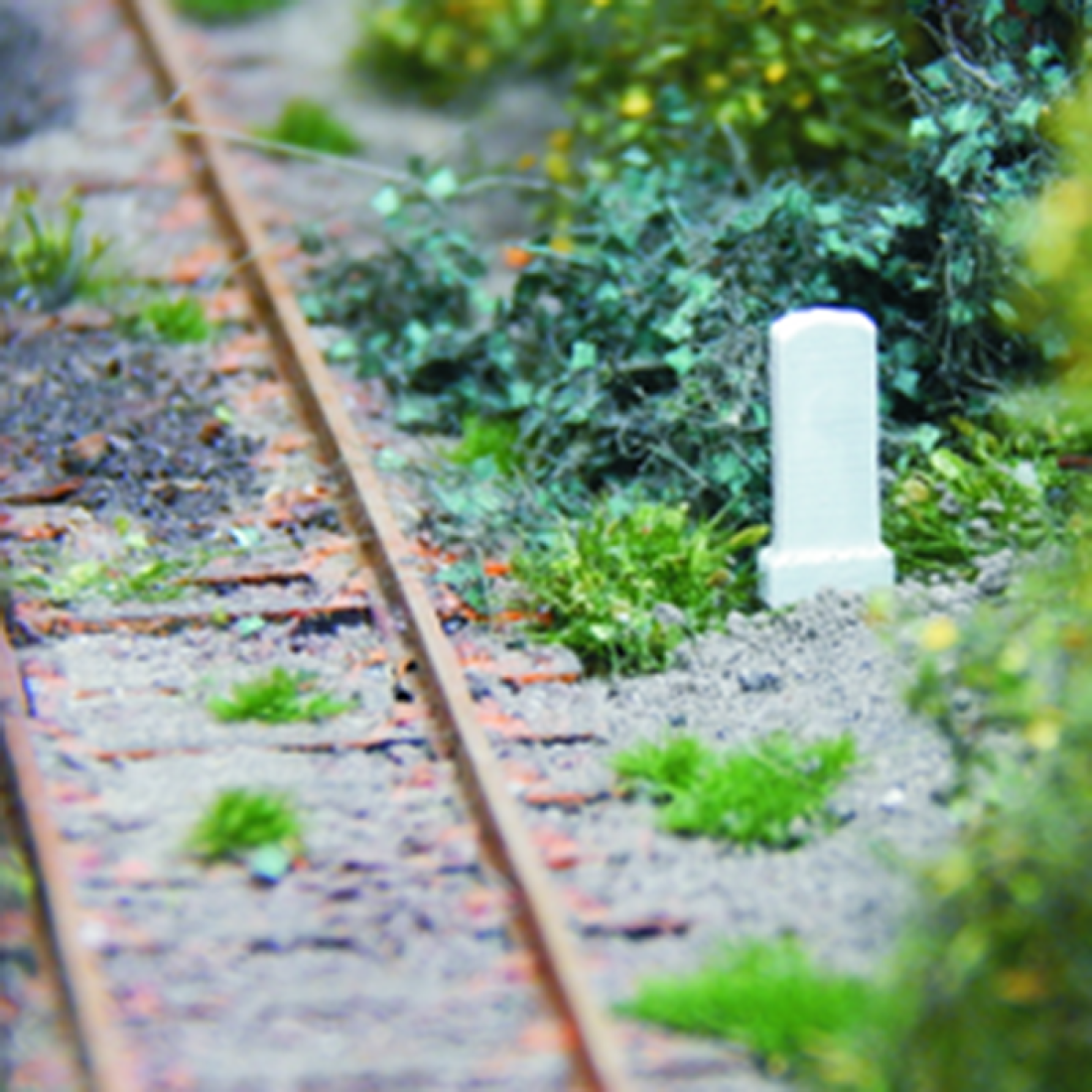 Model railway Mile Stones