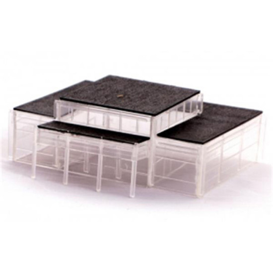 Modern Glass Station Building N Gauge