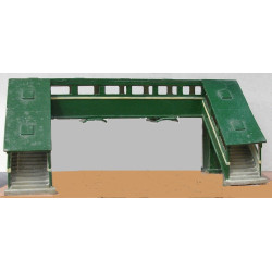 Double Track Footbridge Covered N gauge