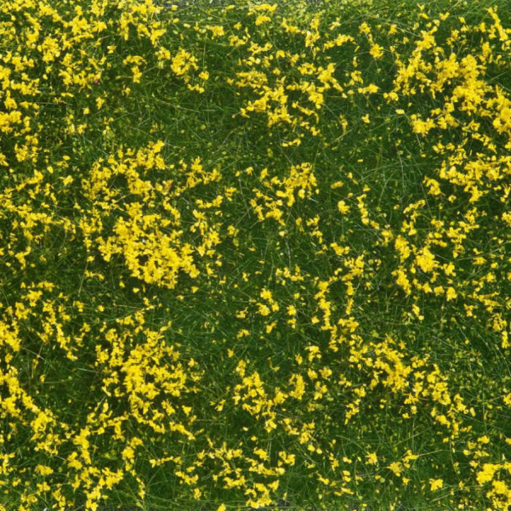Model railway and wargame Ground Cover Foliage Meadow Yellow Noch 07255