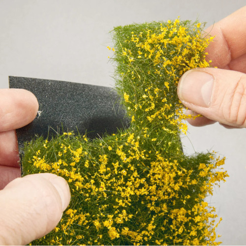 Model Flock Flower Mix Yellow Busch 7358