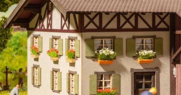 Model railway Window boxes or planters OO model railways