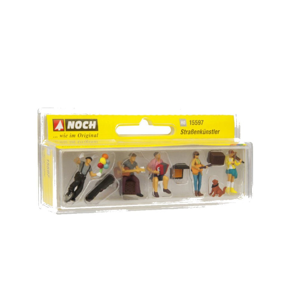 Model Railway Street Performers OO Noch 15597