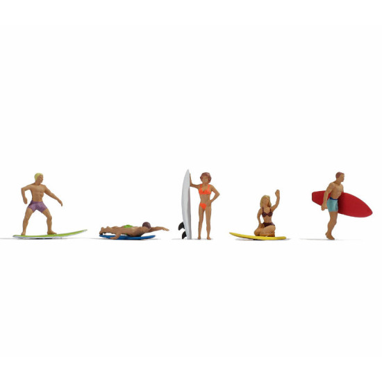 Model Railway and diorama Surfers OO Noch 15853