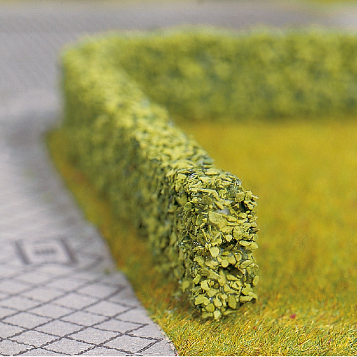 Model railway hedge OO TT