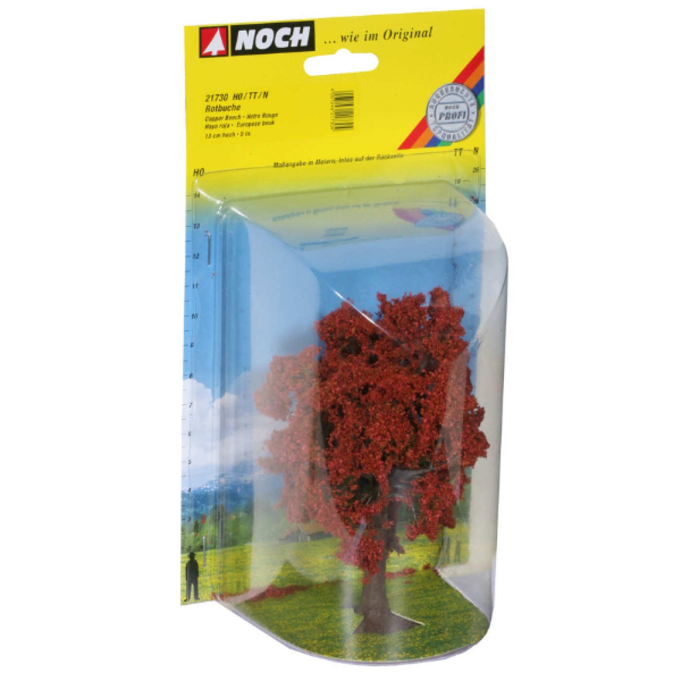 Model railway Copper Beech Tree 125mm tall from Noch 21730