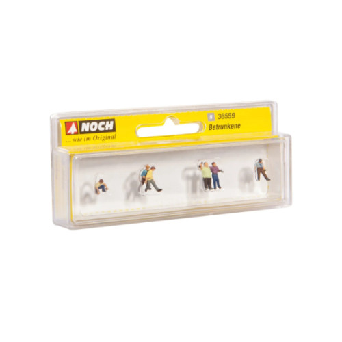 Noch Farm Animals Figures - 10 Piece N Scale Model Set Model Railway ...