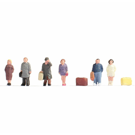 Z Gauge model railway people.