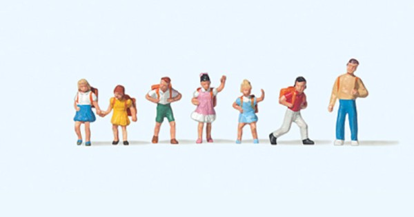 Model Railway School Children TT scale 1:120 Preiser 75006